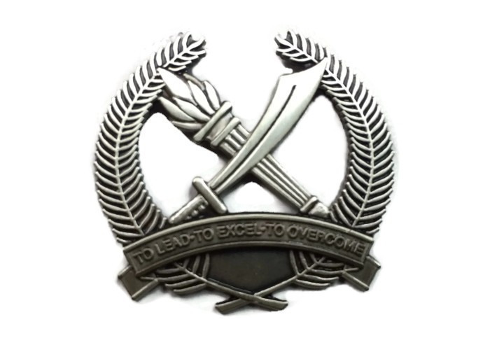 OCS SILVER SAFTI CAP BADGE. Good As A Souvenir As Well., Sports ...