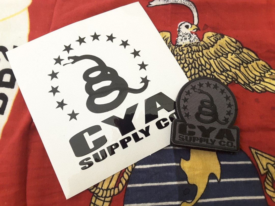 Original CYA tactical patch & sticker set, Sports Equipment, Exercise ...