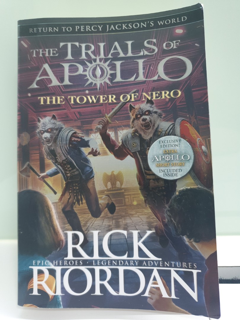 Percy Jackson The Trials of Apollo- The Tower of Nero, Hobbies & Toys ...