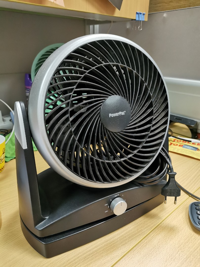 Powerpac cyclone fan 9inch blade, Furniture & Home Living, Lighting ...