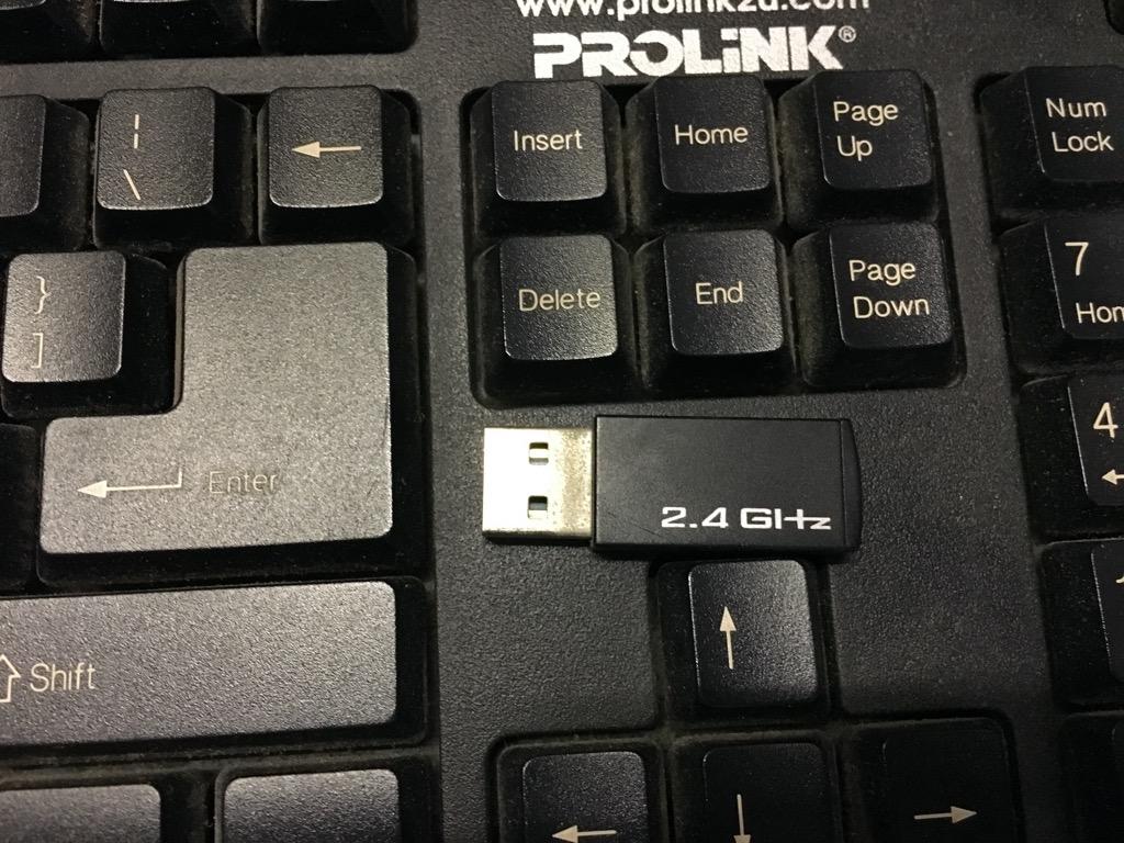 Prolink Wireless Keyboard With Receiver Computers Tech Parts Accessories Computer