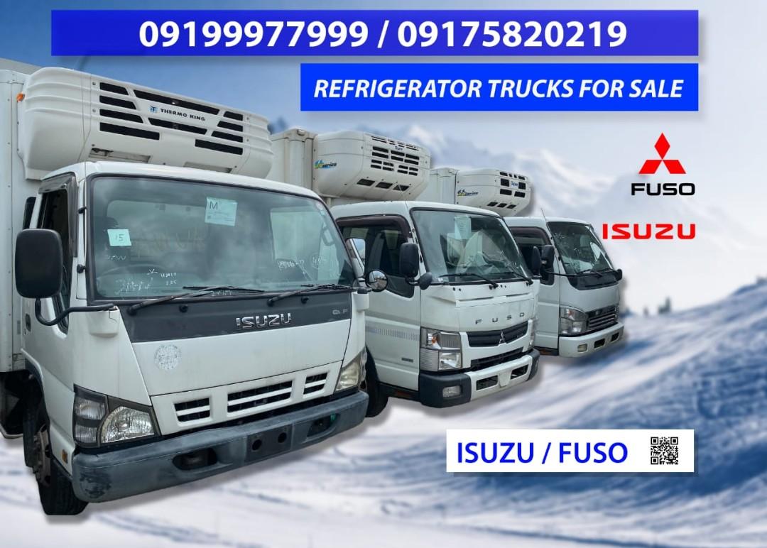 Refrigerator van Isuzu elf Mitsubishi canter 6 wheelers, Special ...