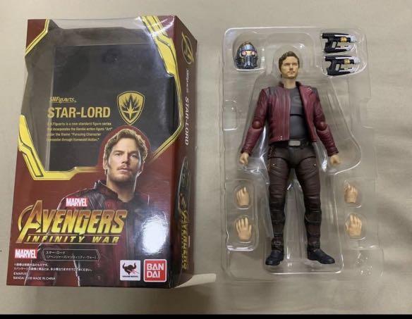 SHF S H Figuarts Marvel Avengers Infinity War Star Lord Starlord ...