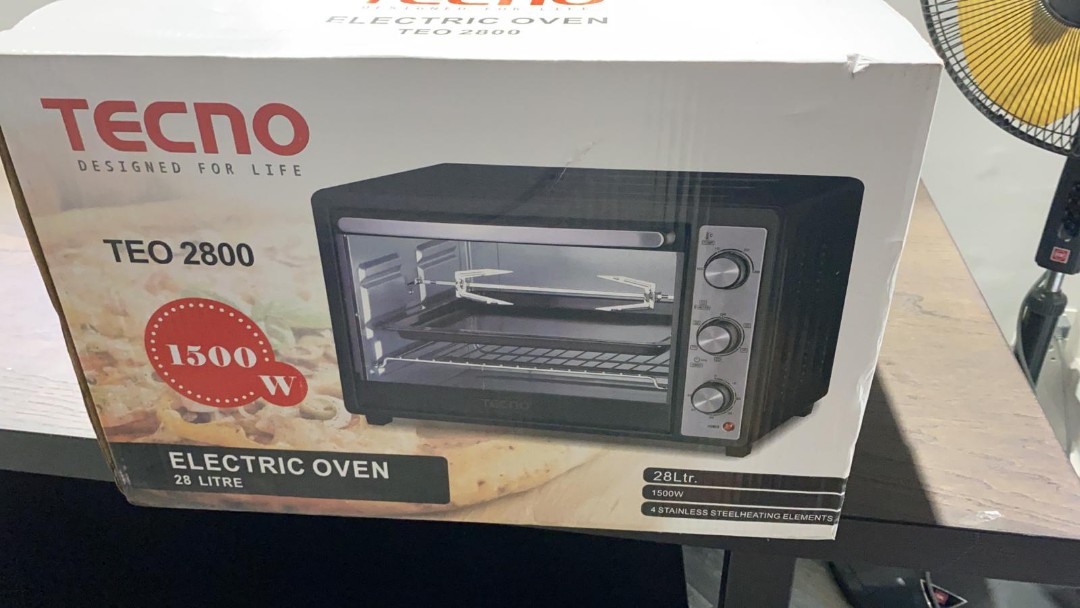 Techno TEO2800 Brand New Electric Oven, TV & Home Appliances, Kitchen ...
