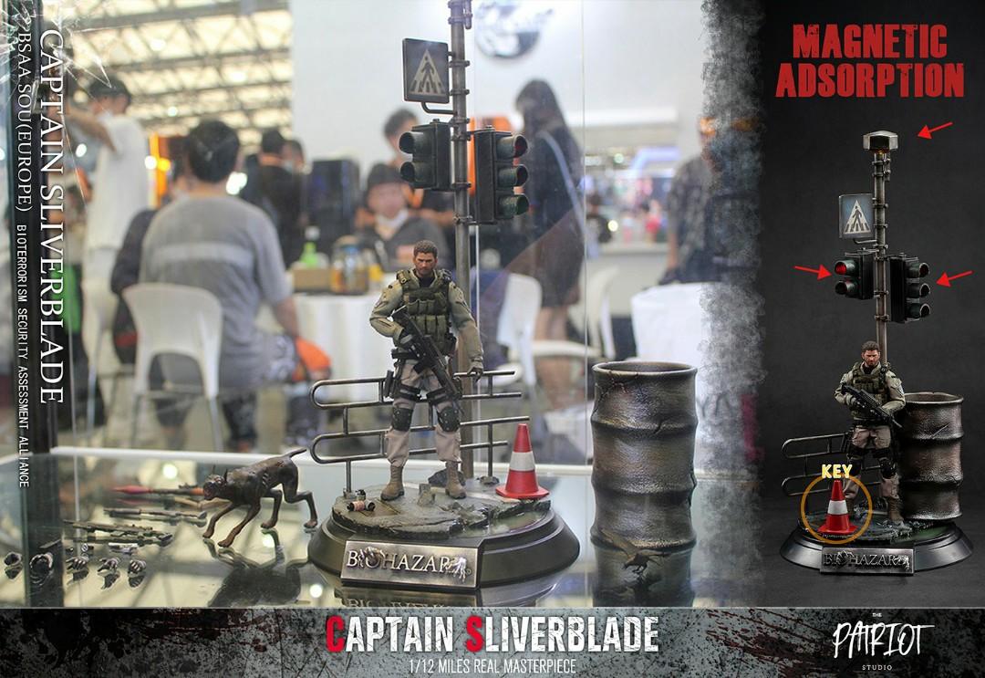 The Patriot studio 002B 1/12 Captain Sliverblade Bsaa Sou (Europe ...