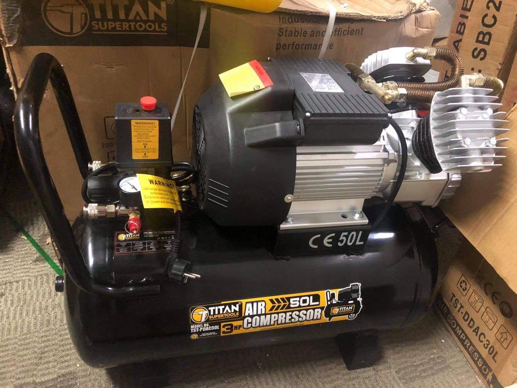 Titan Air Compressor, Commercial & Industrial, Construction Tools ...