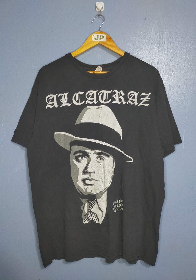 Vintage Al Capone Scarface "Alcatraz", Men's Fashion, Tops & Sets ...