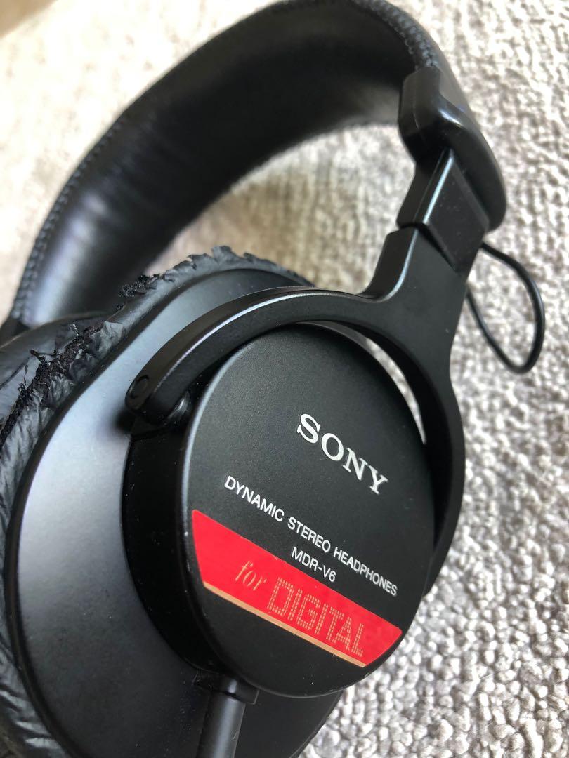 VINTAGE SONY MDR-V6 Made In Japan Version, Audio, Other Audio Equipment ...