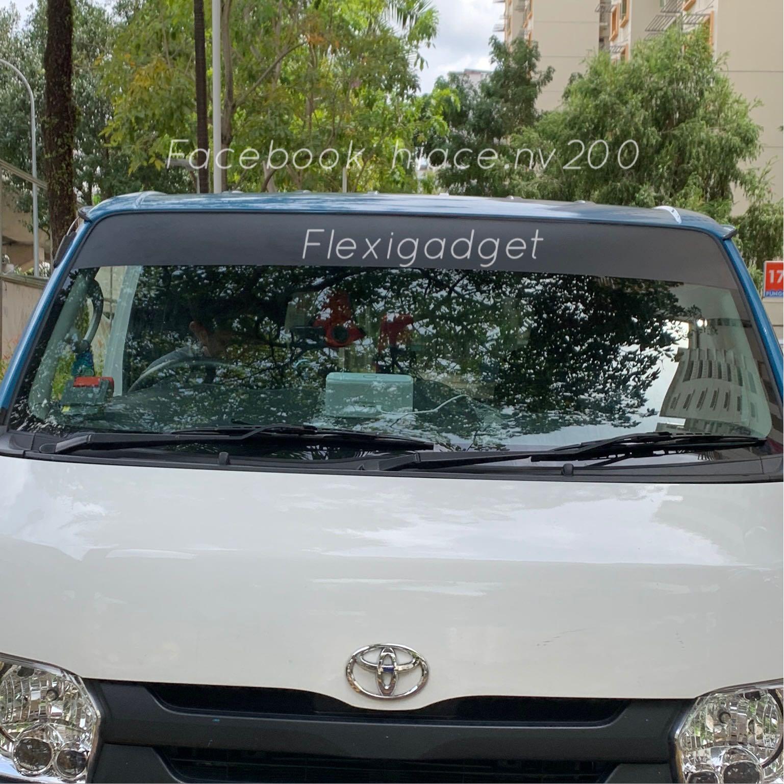 Windscreen Decal / Windscreen Sticker / Hiace Sun Shade / NV350 Sun ...