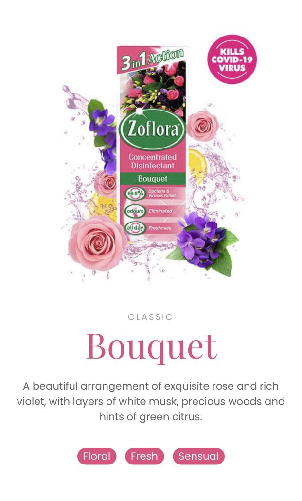 ZOFLORA BOUQUET 120ml, Health & Nutrition, Health Supplements, Vitamins ...