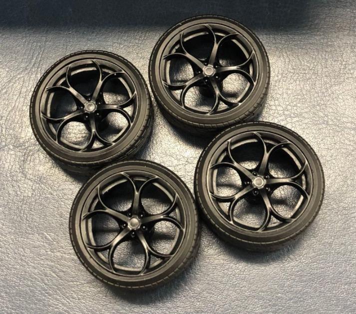 1/18 Mock Replica Display Rims, Car Accessories, Accessories on Carousell