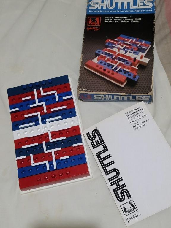1984 SHOPTAUGH SHUTTLES SLIDING MAZE GAME, Hobbies & Toys, Memorabilia ...