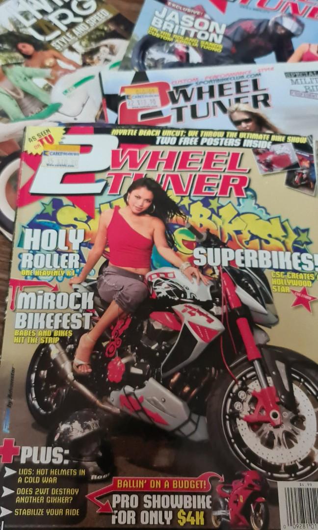 2 wheel tuner Magazines, Motorcycles, Motorcycle Accessories on Carousell