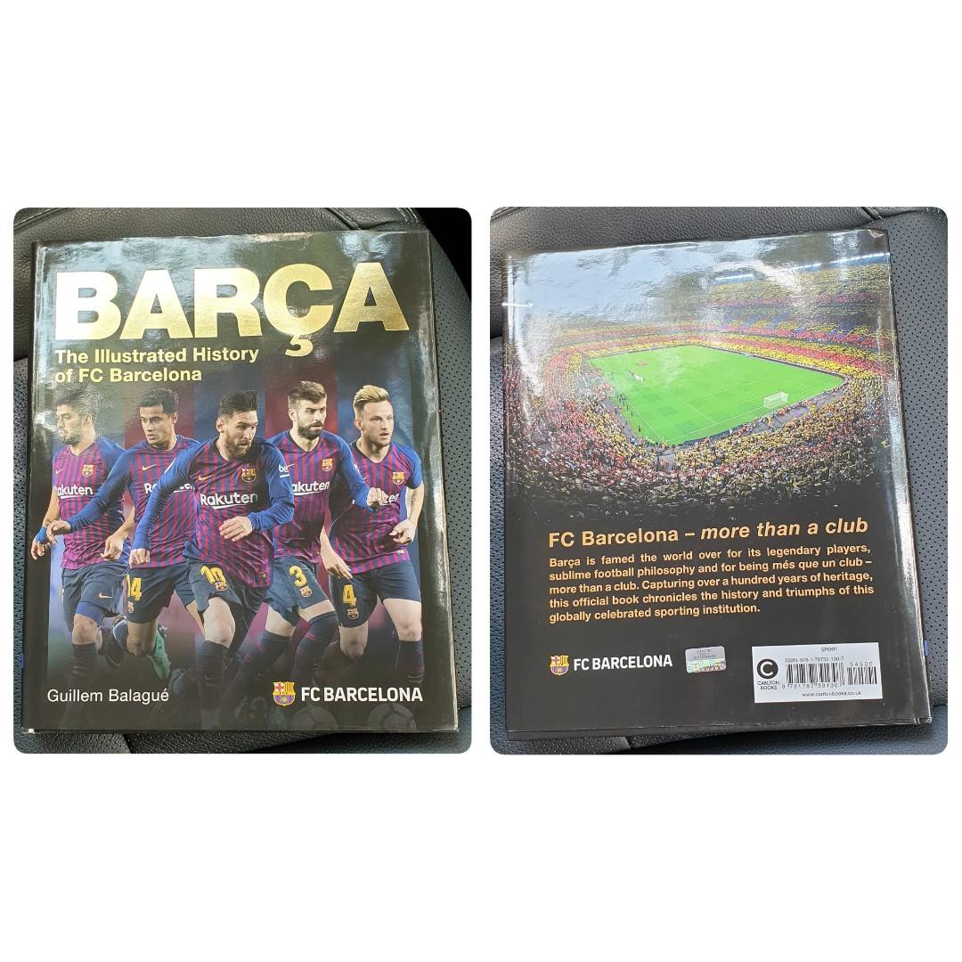 Barca: The Illustrated History of FC Barcelona, Hobbies & Toys, Books ...