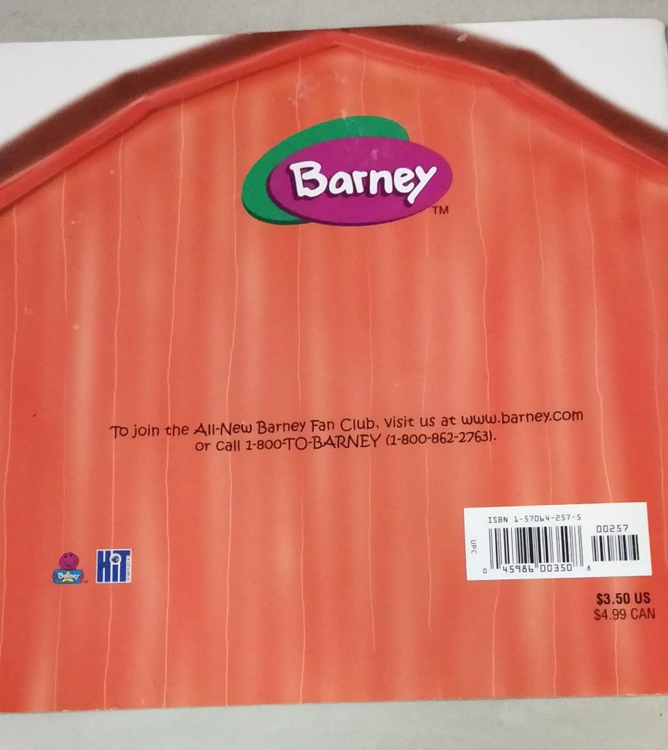 Barney Alphabet Book, Buku & Alat Tulis, Buku Anak-Anak di Carousell