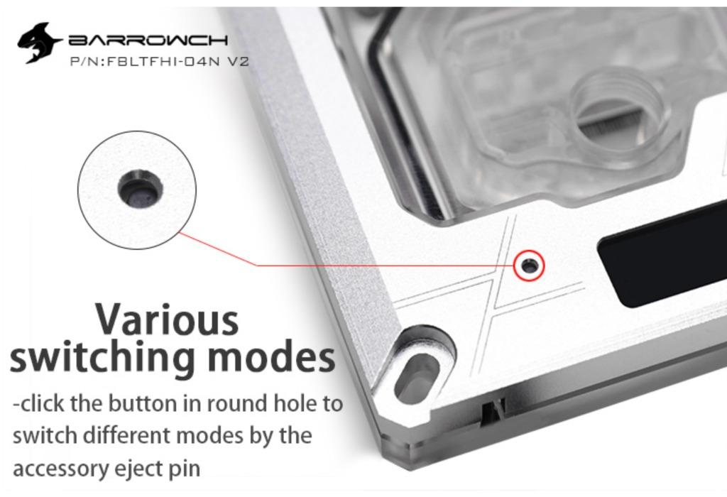 Barrow Digital Display CPU ARGB Waterblock (Intel / AMD), Computers ...