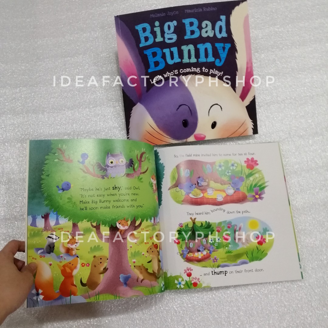 Big Bad Bunny Picture Story Book Bedtime Story Book Picture Flats ...