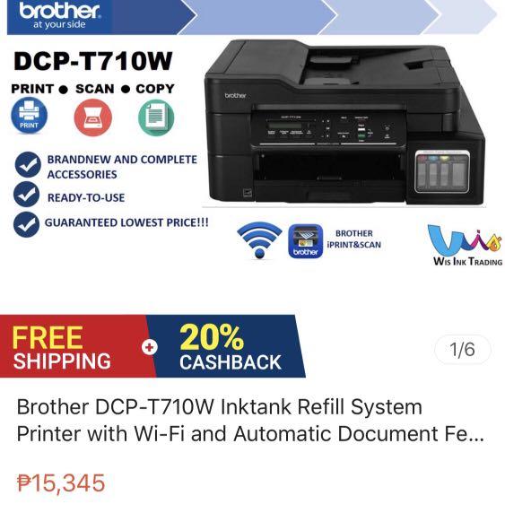 Brother DCP-T710W, Computers & Tech, Printers, Scanners & Copiers on ...