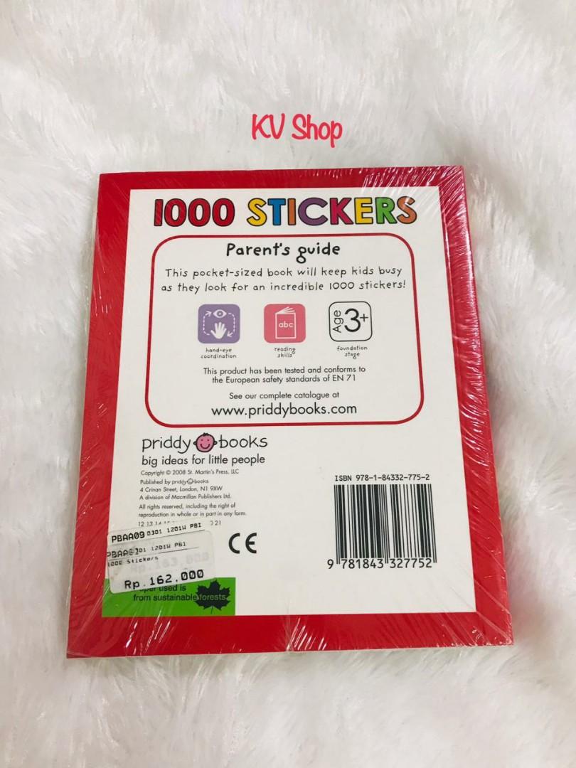 Buku Stiker Anak, Buku & Alat Tulis, Buku di Carousell