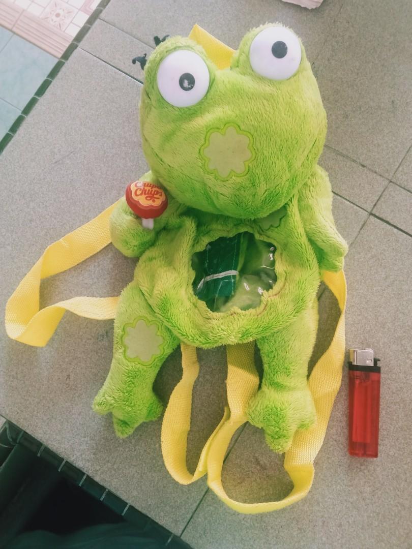 Chupa Chups Frog Kids Backpack., Everything Else, Others on Carousell