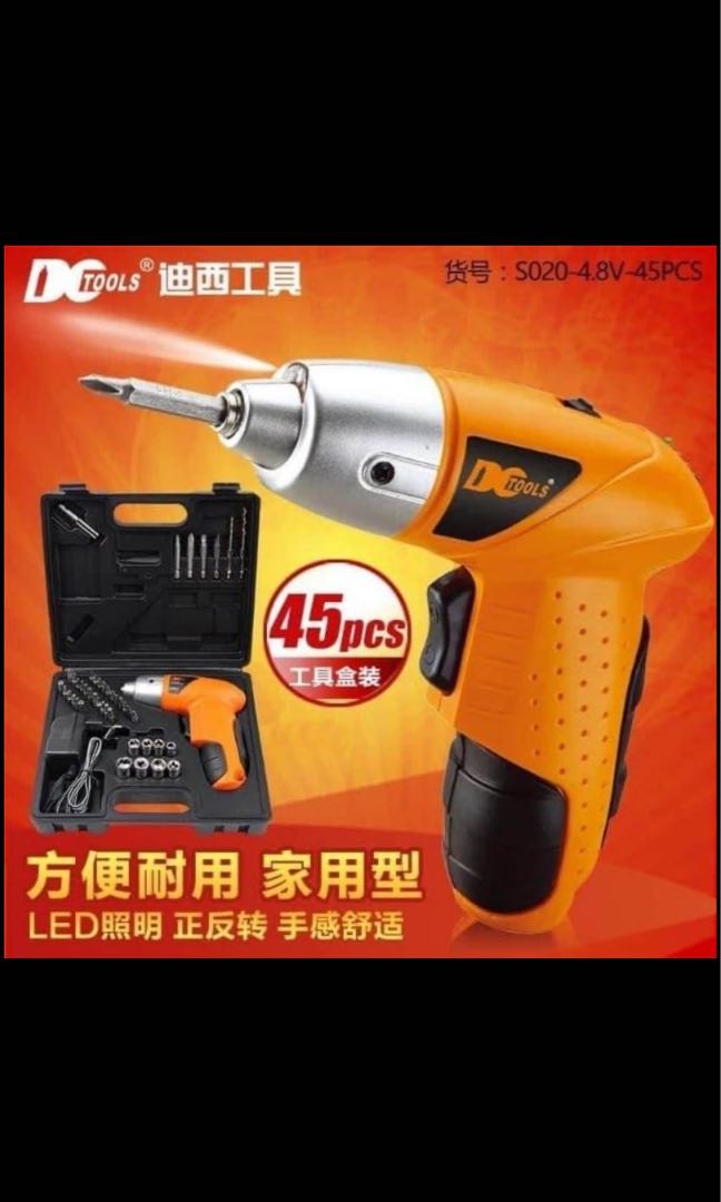 cordless screw driver, Commercial & Industrial, Construction Tools ...