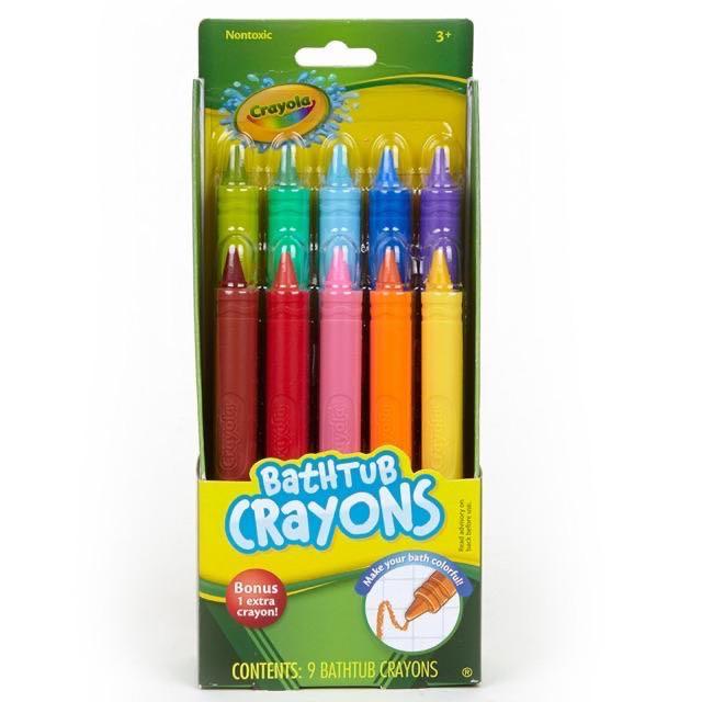 Crayola Kids Bath Dropz Bath Bombs Crayons, Babies & Kids, Bathing ...