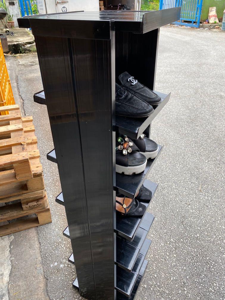 Customisable shoe rack slanted, Furniture & Home Living, Furniture ...