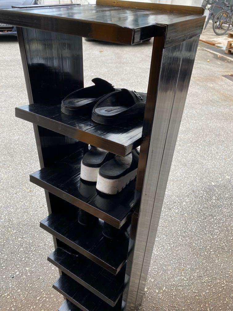 Customisable shoe rack slanted, Furniture & Home Living, Furniture ...