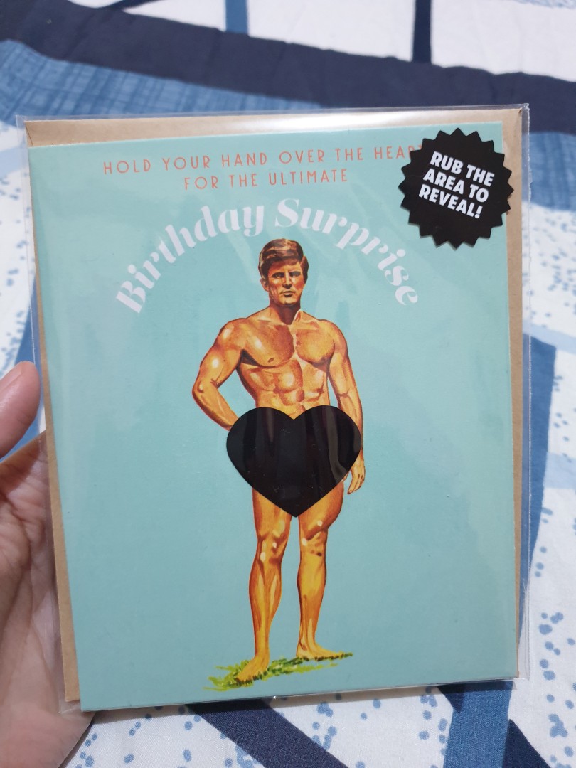 Funny birthday card from typo, Hobbies & Toys, Stationary & Craft ...