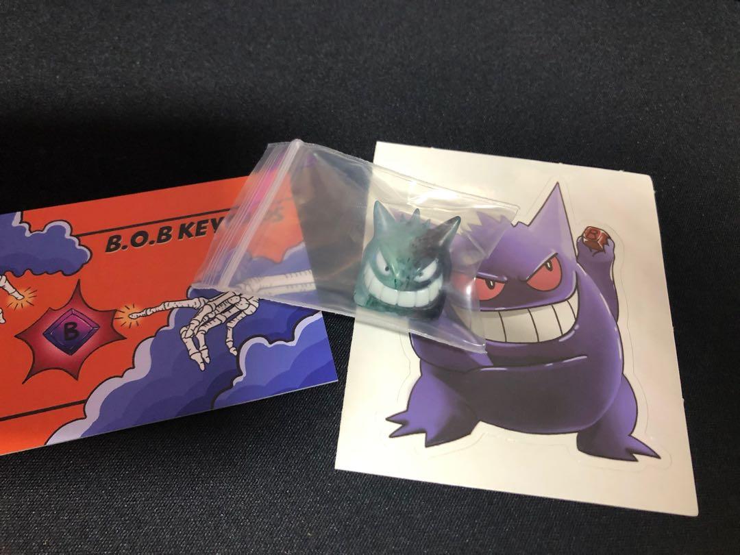 Gengar Artisan Keycap from BOB Keycaps (50% Inked on Transparent ...