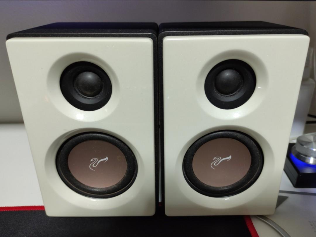 HiVi Swans M10 High-Fidelity 2.1 Speaker System, Audio, Soundbars ...