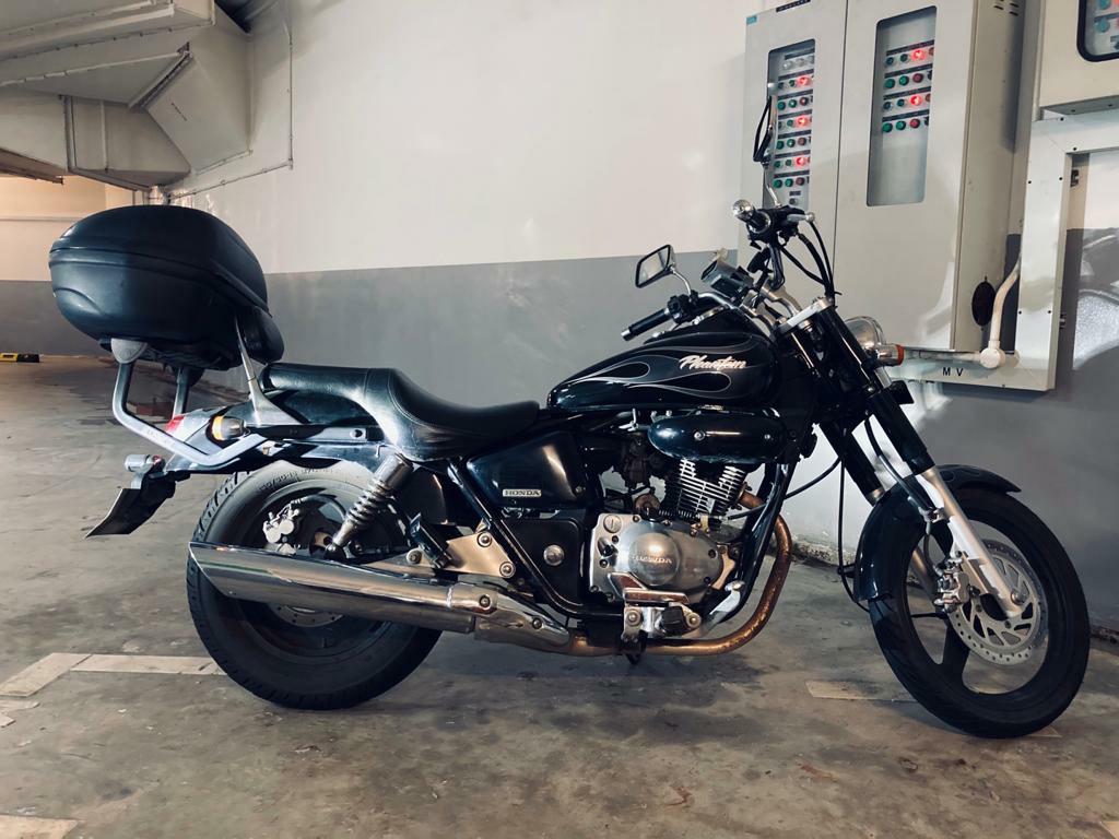 Honda Phantom Cruiser Motorcycle!!! Honda Phantom TA200 Fire Edition ...