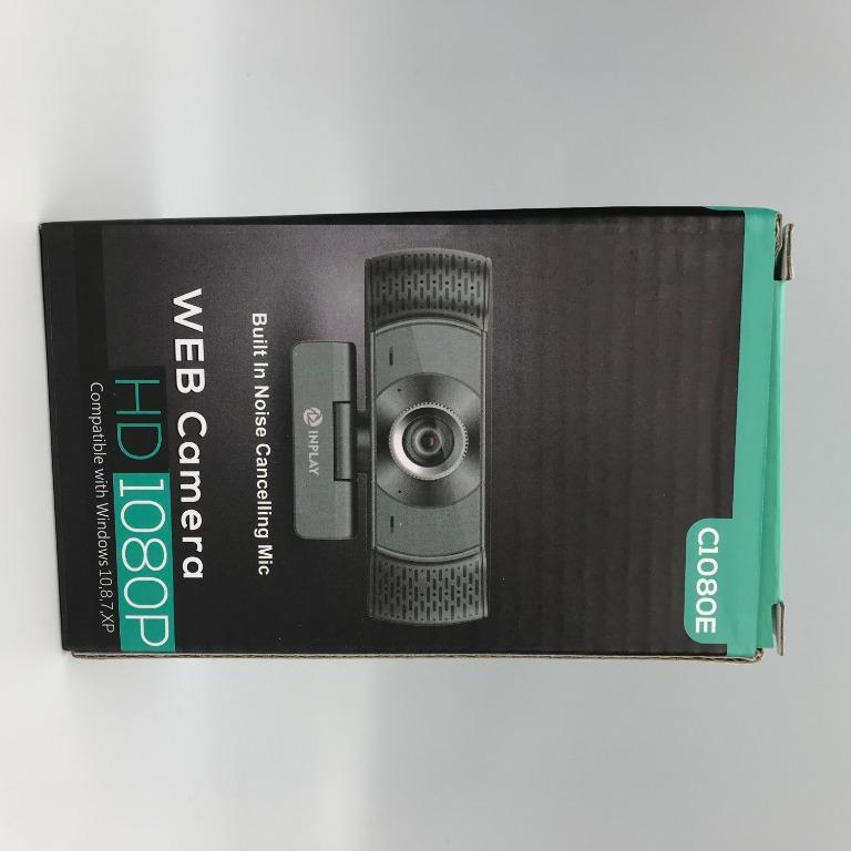 INPLAY C1080E WEB CAM/ CAMERA 1080p HD, USB 2.0 HI-SPEED, Computers ...