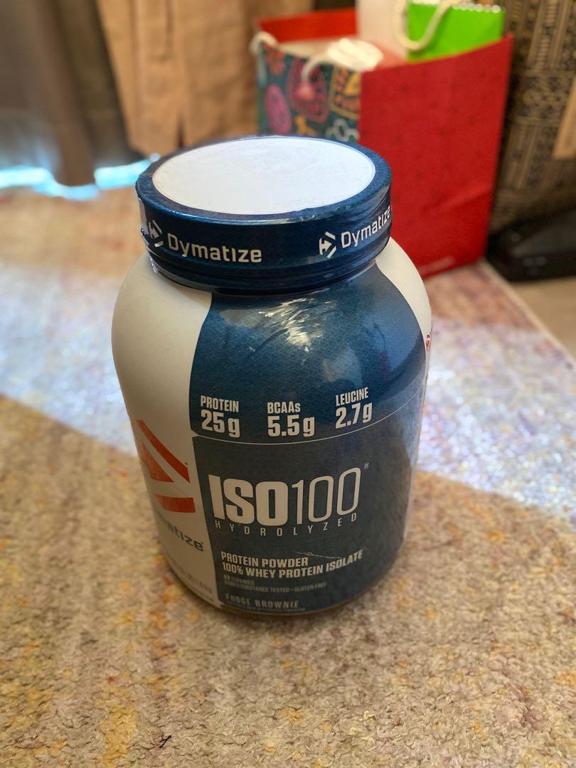 ISO 100 Hydrolyzed Whey 3Lb protein powder, Health & Nutrition, Health ...