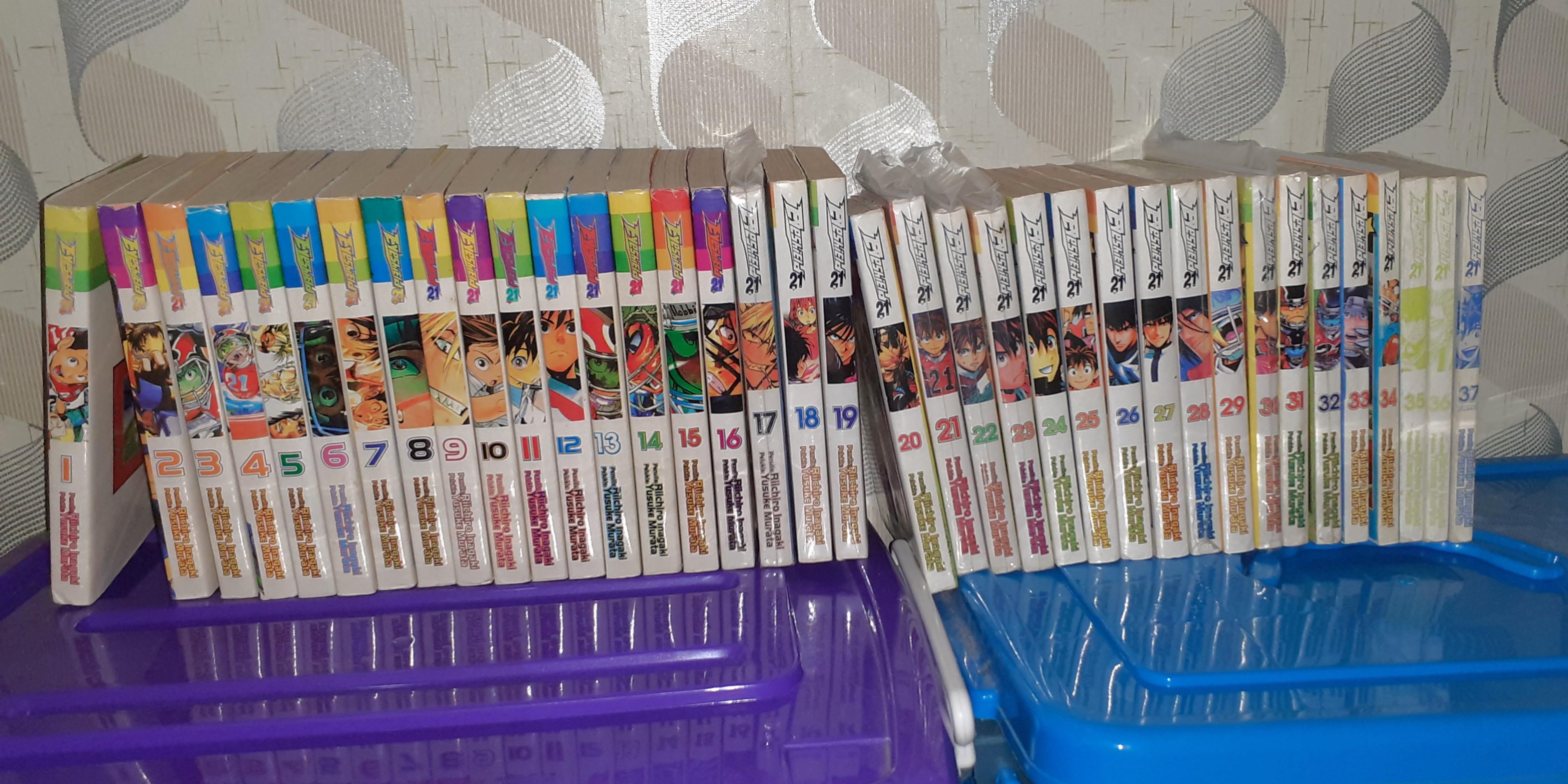 Komik Eyeshield 21 (ES21) fullset, Hobbies & Toys, Books & Magazines ...