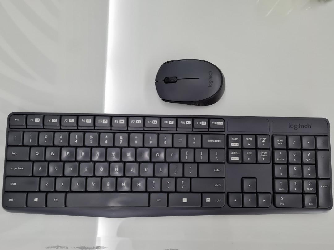 Logitech K235 Wireless Keyboard And Mouse Computers And Tech Parts And Accessories Mouse