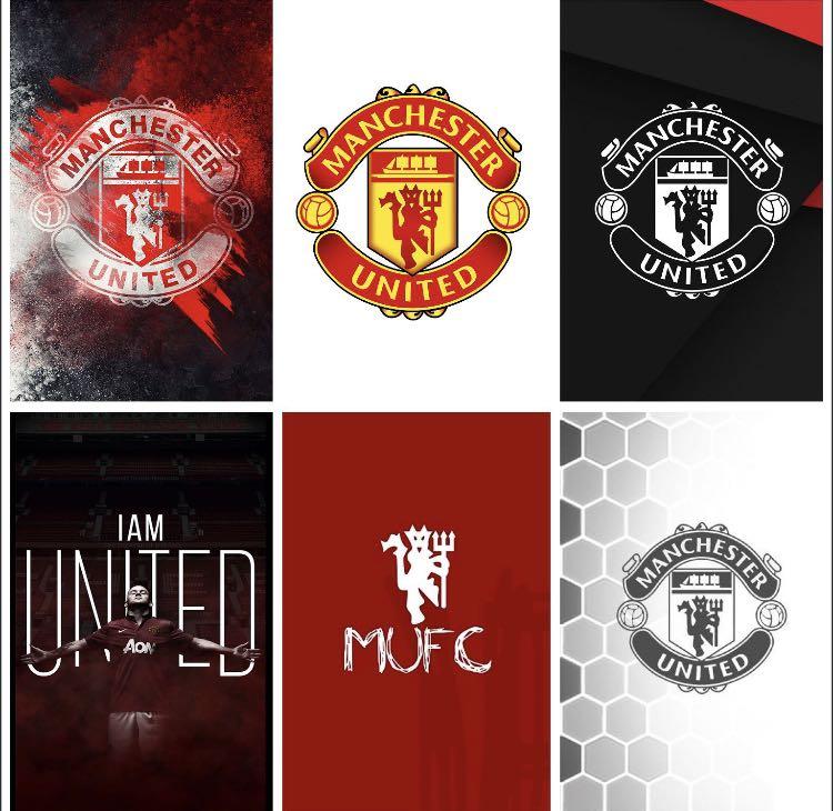 MANCHESTER UNITED FOOTBALL CLUB STICKER CUSTOMISE WITH NAME / FOOTBALL ...