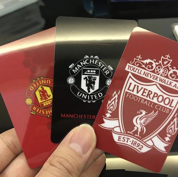 MANCHESTER UNITED FOOTBALL CLUB STICKER CUSTOMISE WITH NAME / FOOTBALL ...