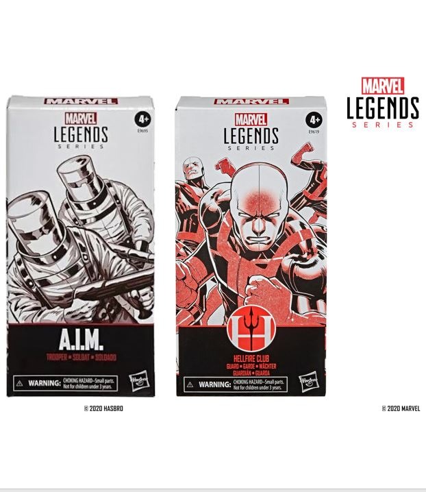 MASS ORDER: Marvel Legends Army Builder A.I.M Soldier / Hellfire Club ...