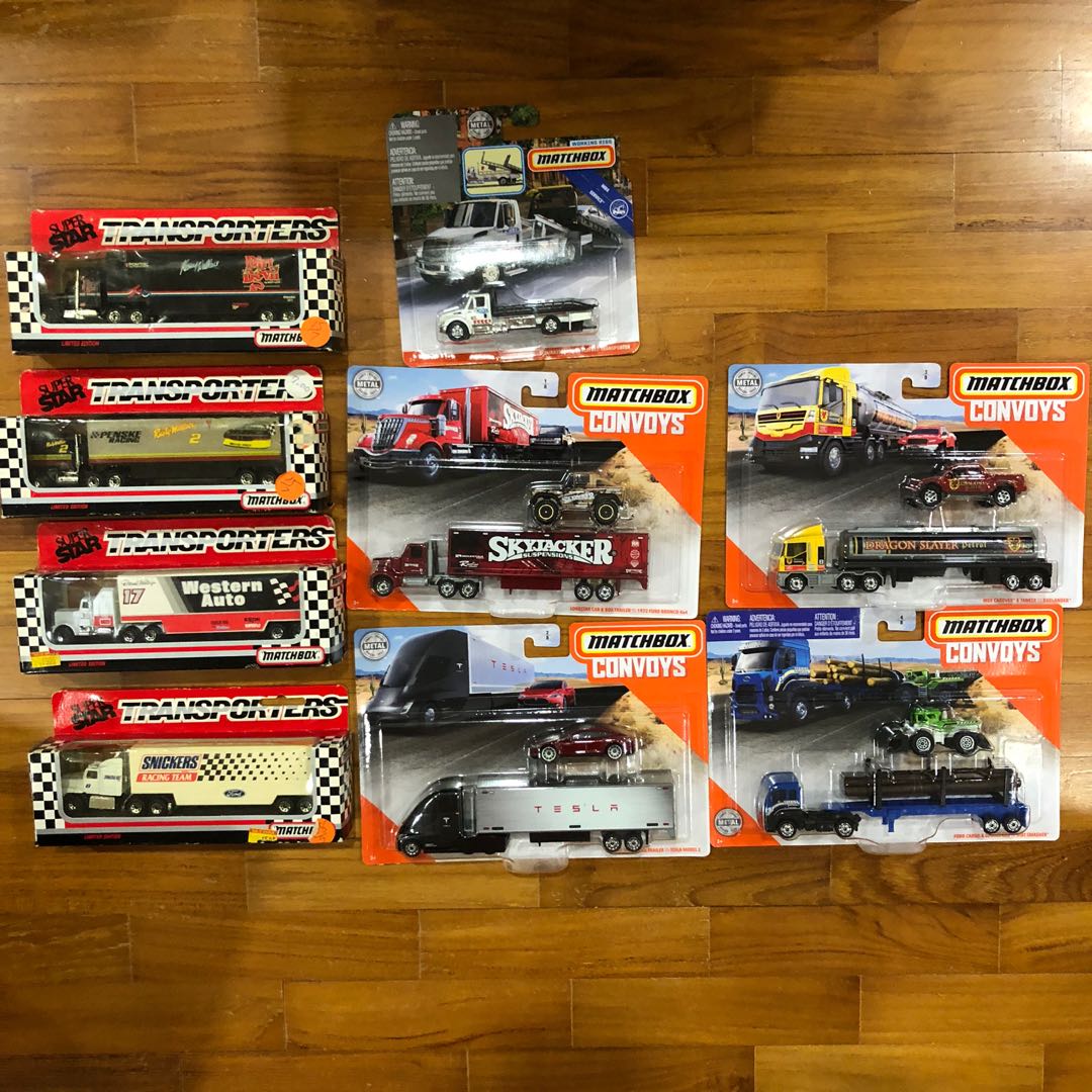 Matchbox Transporters & Convoys, Hobbies & Toys, Toys & Games on Carousell