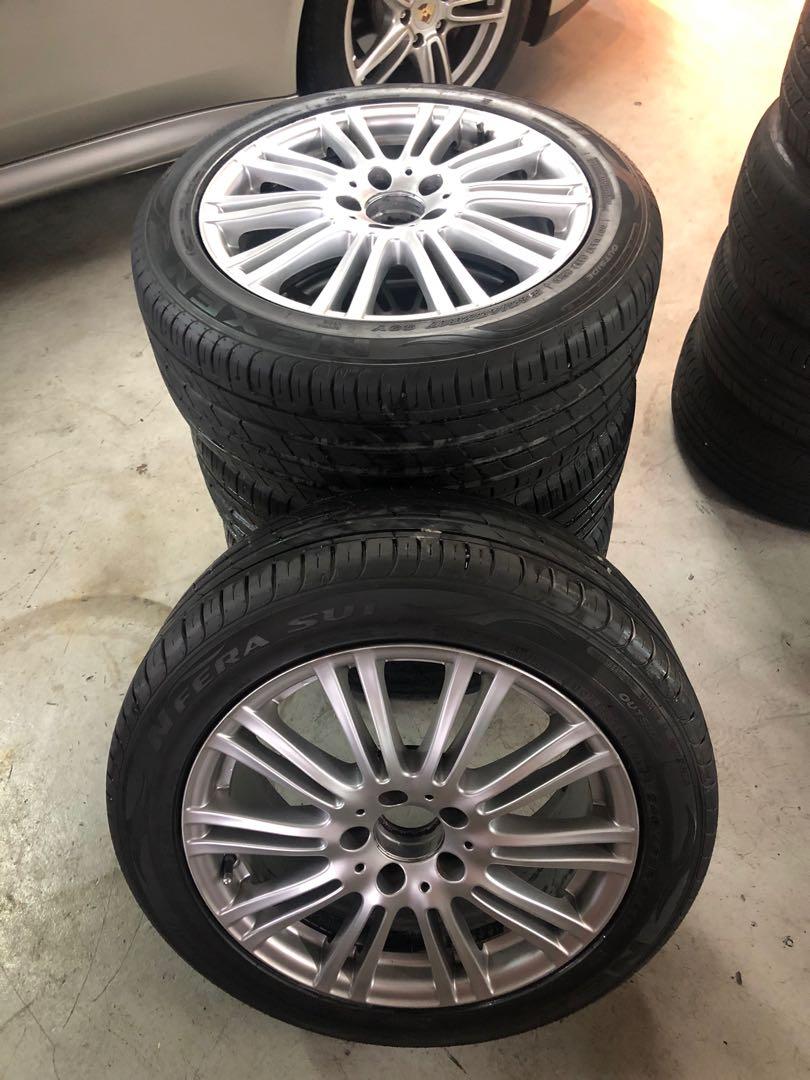 Mercedes 17” rims, Car Accessories, Tyres & Rims on Carousell