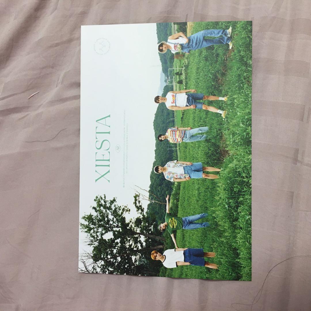 monsta x xiesta photobook poster, Hobbies & Toys, Memorabilia ...