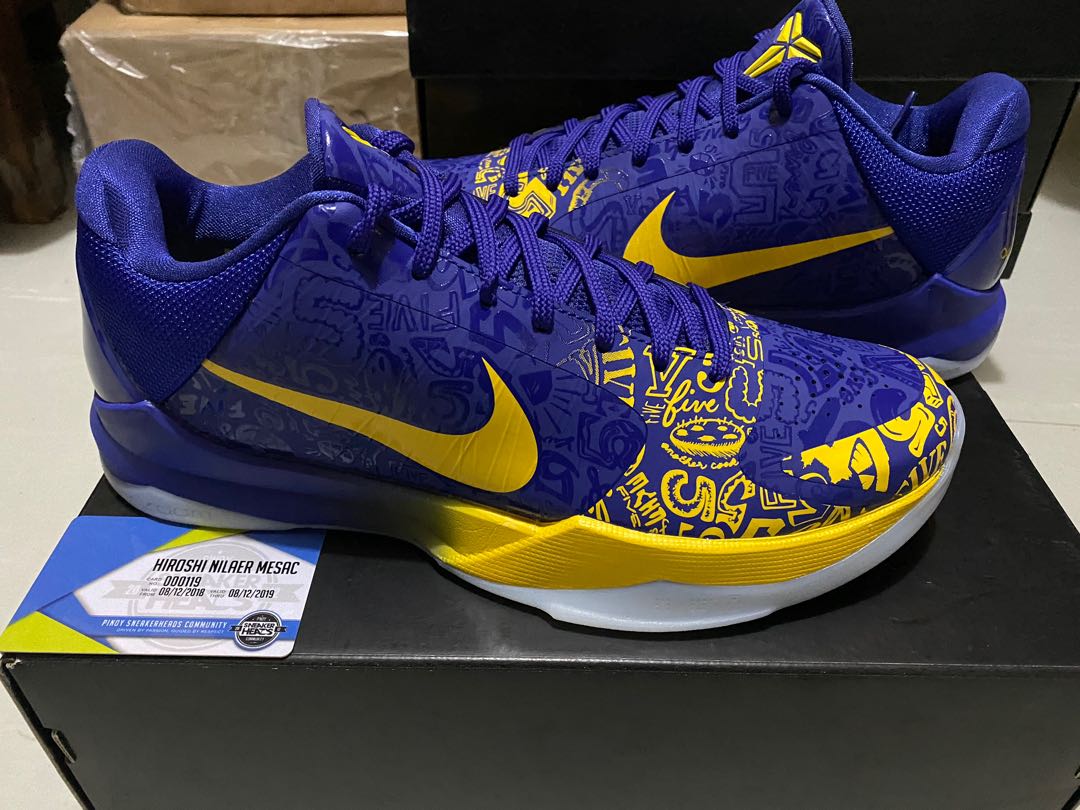 NIKE KOBE 5 PROTO 5 RINGS...SRP ONLY, Men's Fashion, Footwear, Sneakers ...