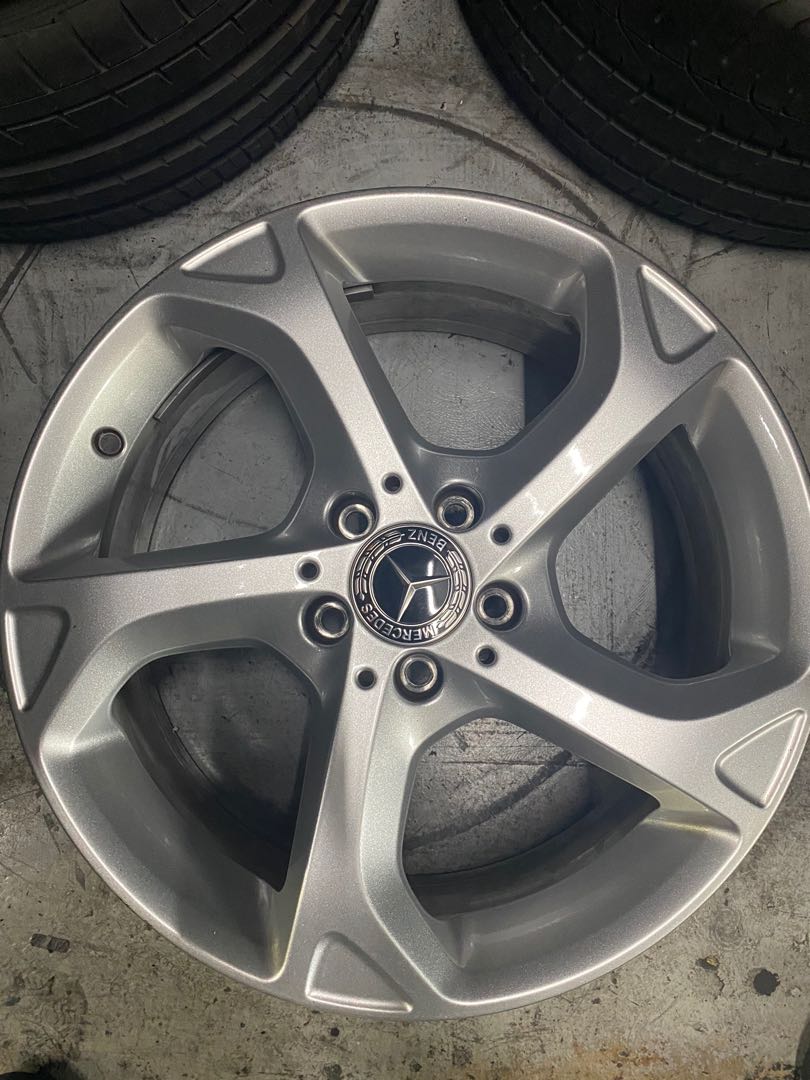 Original Mercedes 18inch rim, Car Accessories, Tyres & Rims on Carousell