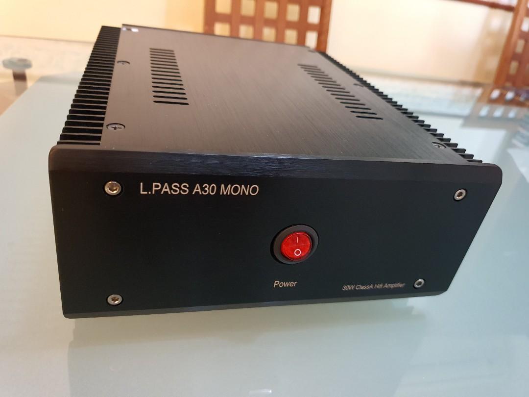 PASS Class A MOS A30 Single-ended Power Amplifier, 1 Pair 30W Monoblock ...