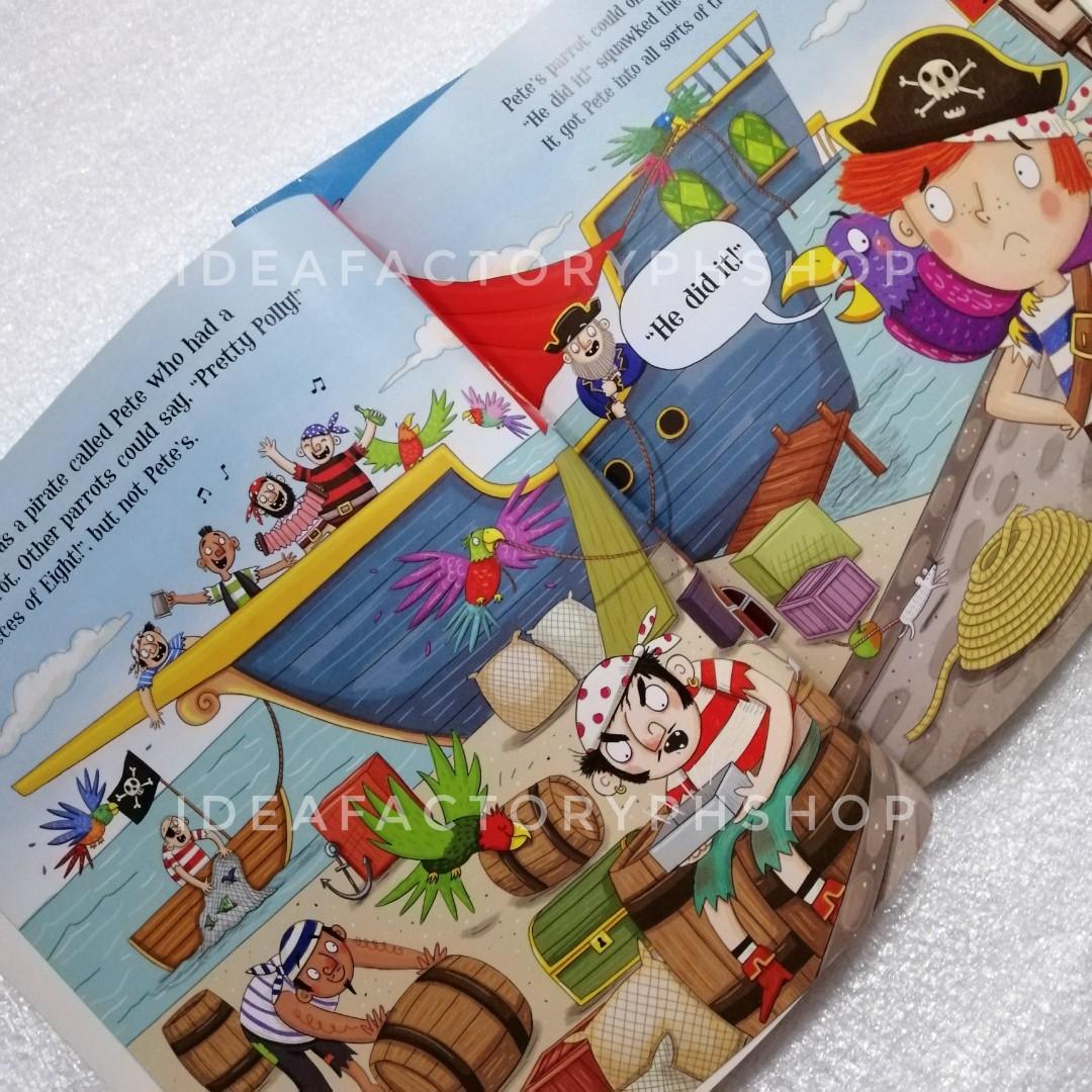 Pirate Pete And His Parrot Picture Story Book Bedtime Story Book Jenny ...