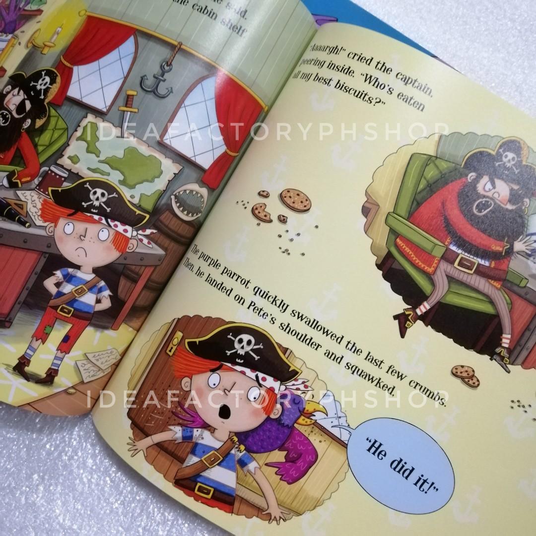 Pirate Pete And His Parrot Picture Story Book Bedtime Story Book Jenny ...