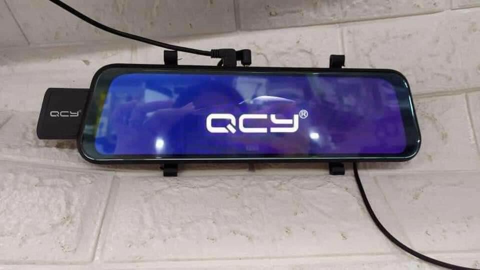 QCY F11+ WIFI 2K Car Dvr Camera 10 Inch Streaming RearView Mirror Dash ...