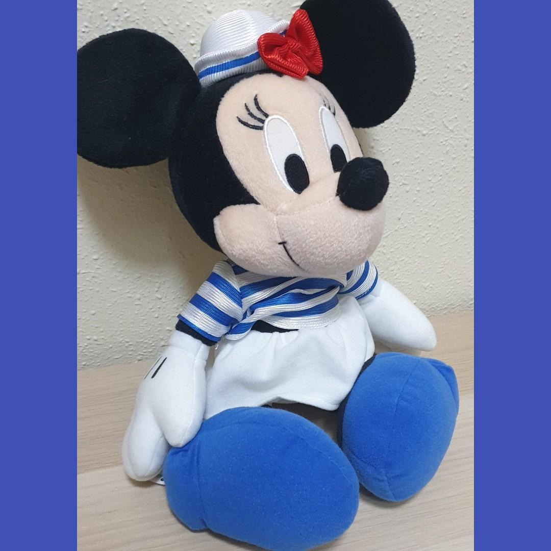 Rare Disney Sailor Minnie Mouse Plush, Hobbies & Toys, Toys & Games on ...