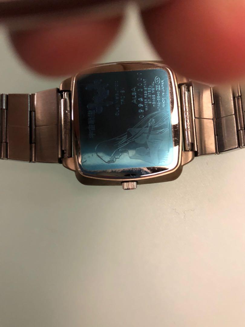 Rare Space battleship Yamato still working Seiko Alba watch 絕版極罕有 宇宙戰艦 ...